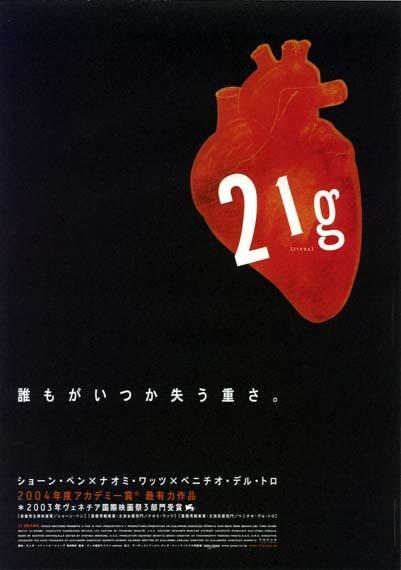 21 Grams (2004) - Poster JP - 401*570px