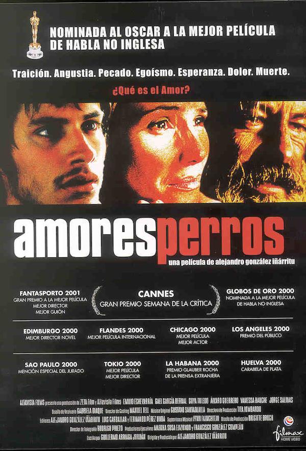 Amores perros (2001) - Poster ES - 782*1100px