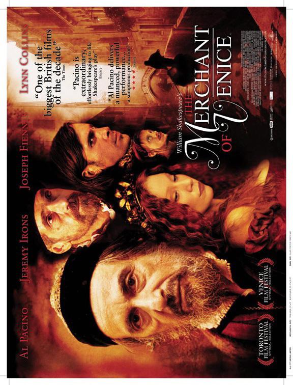 The Merchant of Venice (2005) - Poster UK - 576*756px
