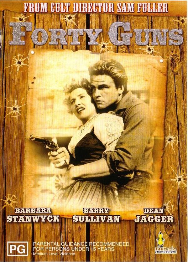 Forty Guns (1957) - Poster UK - 337*475px