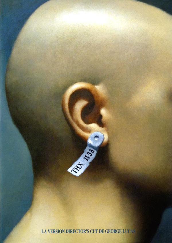 THX 1138 (1971) - Poster US - 1016*1500px