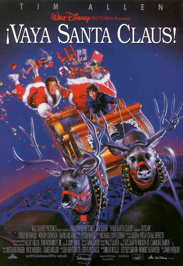The Santa Clause (1994) - Poster US - 350*513px