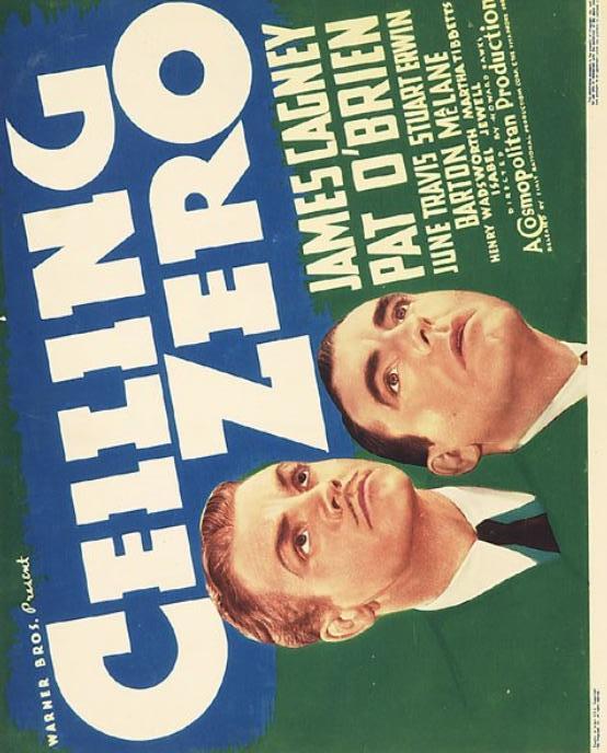 Ceiling Zero (1936) - Poster UK - 554*688px