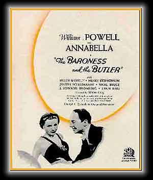 The Baroness and the Butler (1938) - Poster US - 300*353px