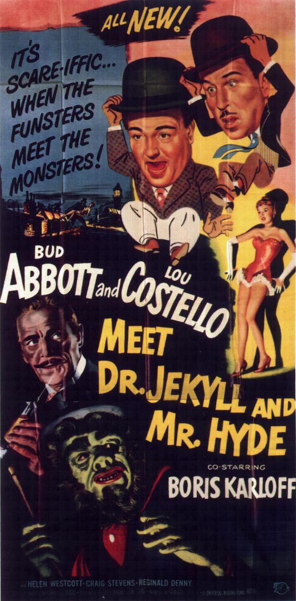 Abbott and Costello Meet Dr. Jekyll and Mr. Hyde (1953) - Poster US - 1275*2591px
