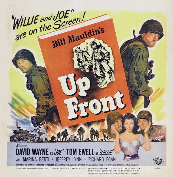 Up Front (1951) - Poster US - 1608*1644px