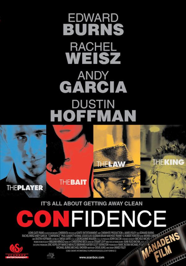 Confidence (2003) - Poster US - 405*600px