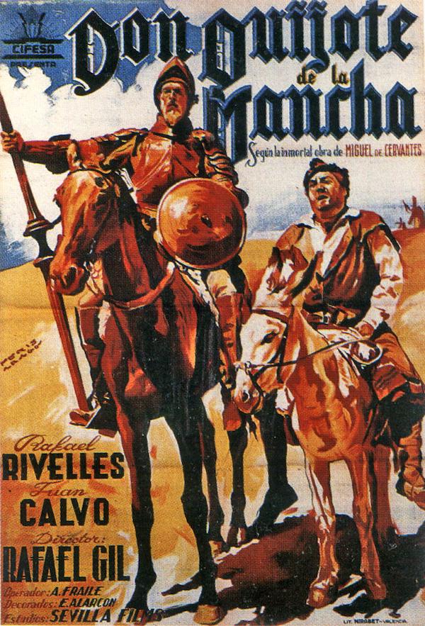 Don Quijote de la Mancha (1947) - Poster ES - 723*1064px