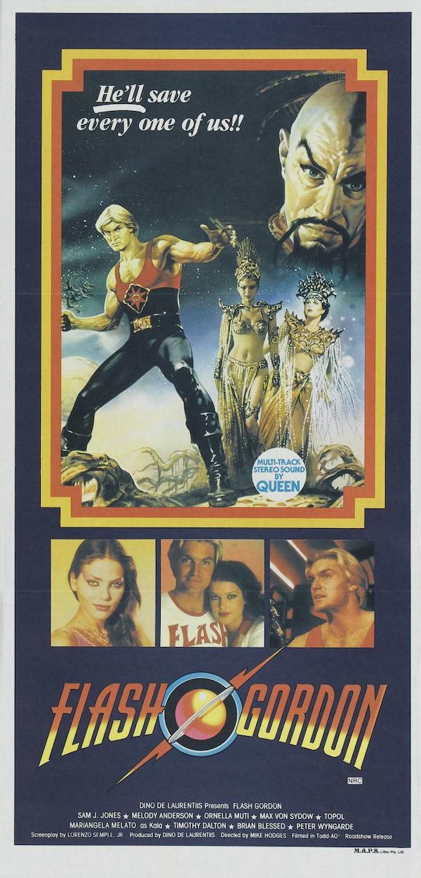 Flash Gordon (1980) - Poster AU - 720*1500px