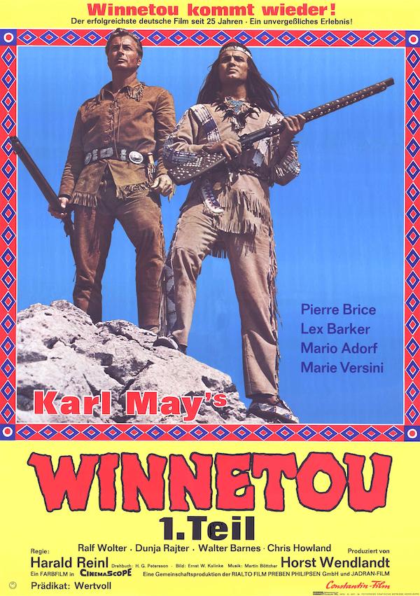 Winnetou - 1. Teil (1963) - Poster DE - 906*1280px