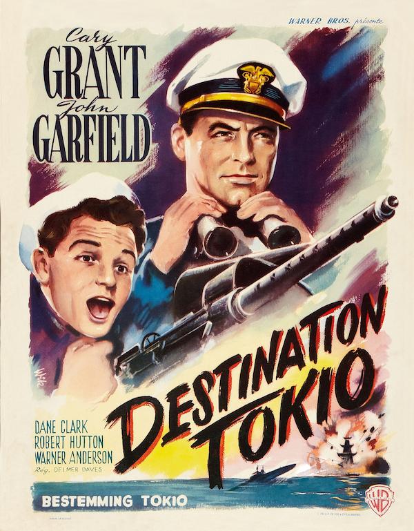 Destination Tokyo (1943) - Poster US - 800*1158px
