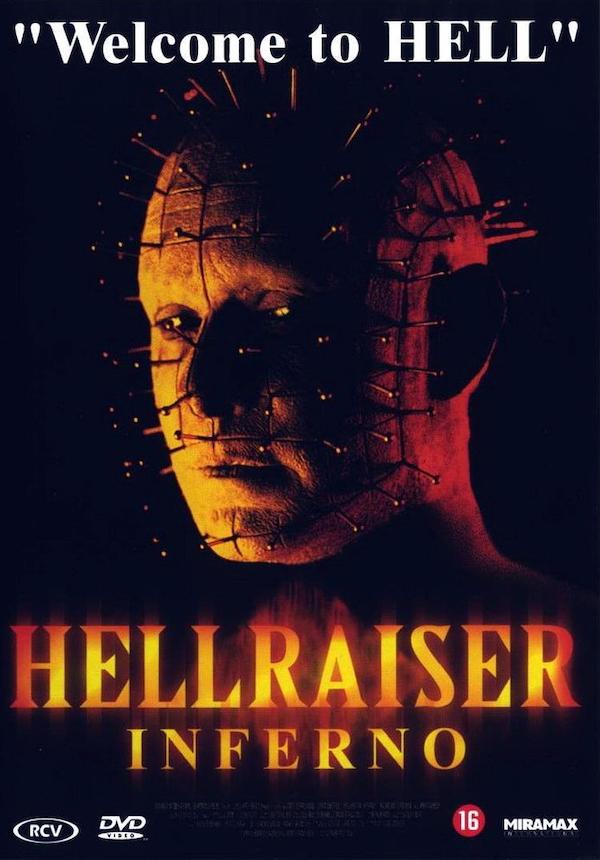 Hellraiser: Inferno (2000) - Poster IT - 755*1087px