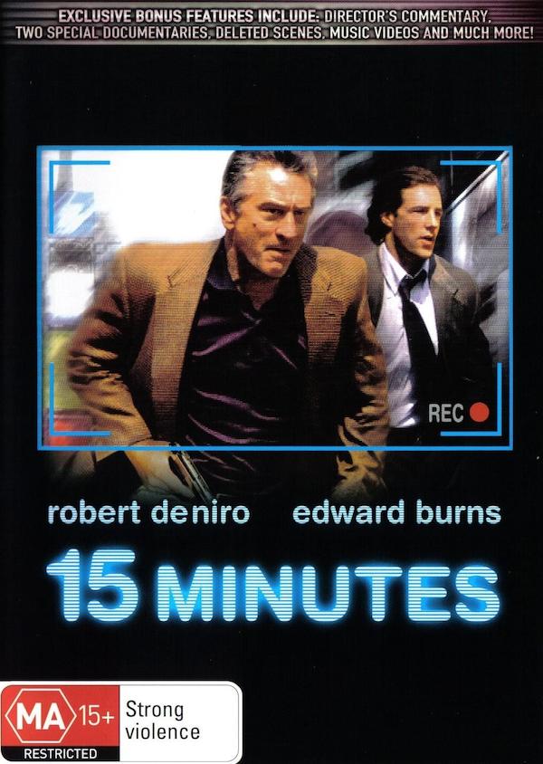 15 Minutes (2001) - Poster FR - 479*676px