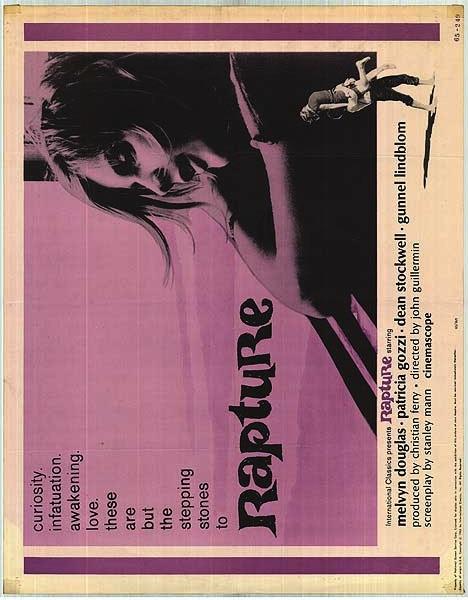 Rapture (1965) - Poster US - 580*909px