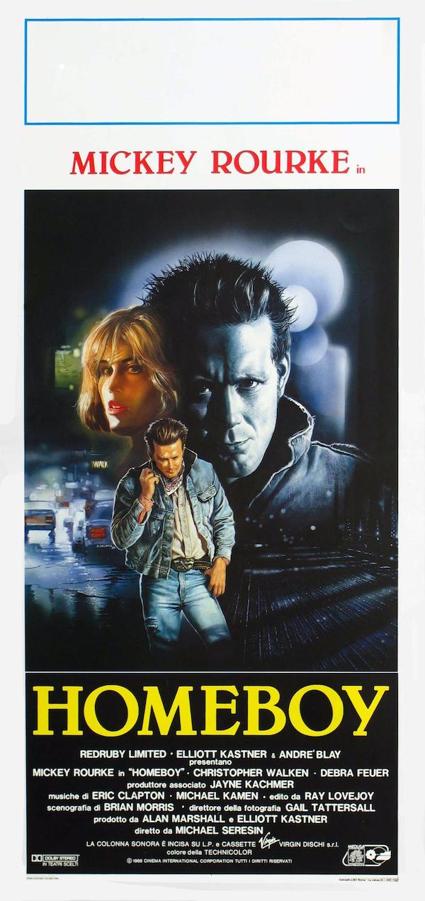 Homeboy (1988) - Poster IT - 1415*3000px
