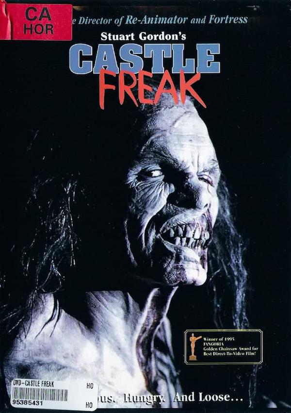 Castle Freak (1995) - Poster US - 570*800px