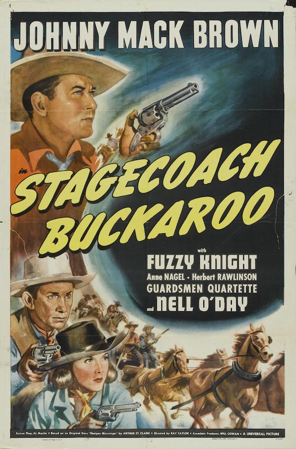Stagecoach Buckaroo (1942) - Poster US - 1940*2950px