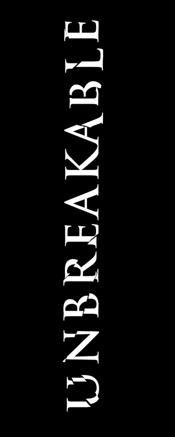 Unbreakable (2000) - Poster UK - 2000*5000px