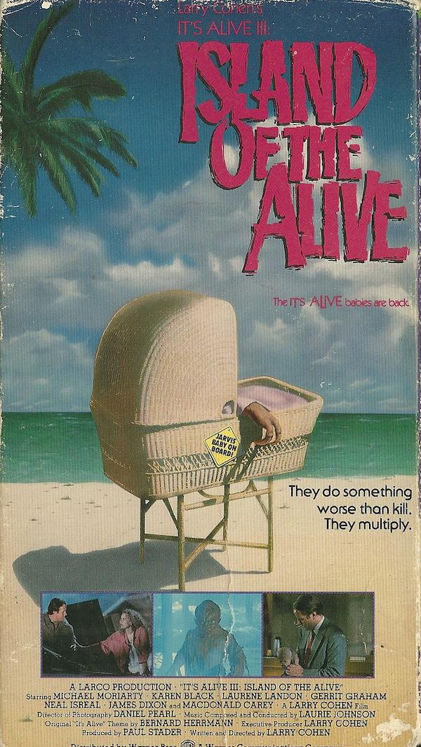 It's Alive III: Island of the Alive (1987) - Poster US - 828*1470px