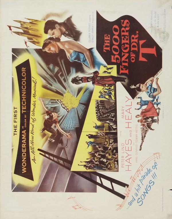 The 5,000 Fingers of Dr. T. (1953) - Poster US - 2292*2920px
