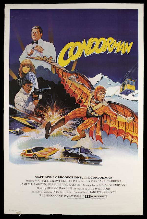 Condorman (1981) - Poster US - 2988*4452px
