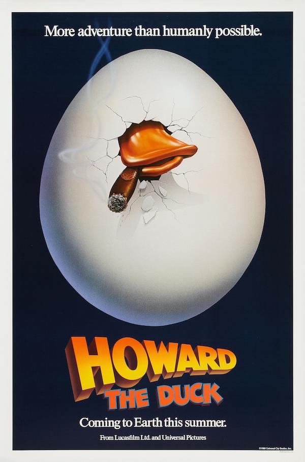Howard the Duck (1986) - Poster US - 1959*2960px