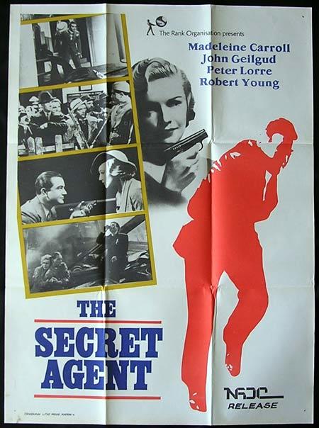 Secret Agent (1936) - Poster UK - 756*1036px