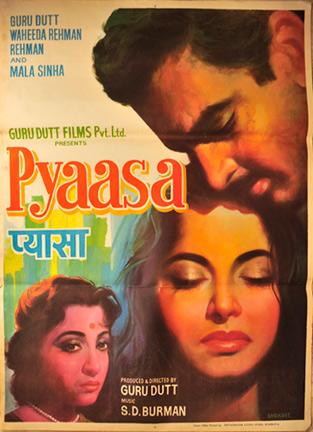 Pyaasa (1957) - Poster IN - 313*432px