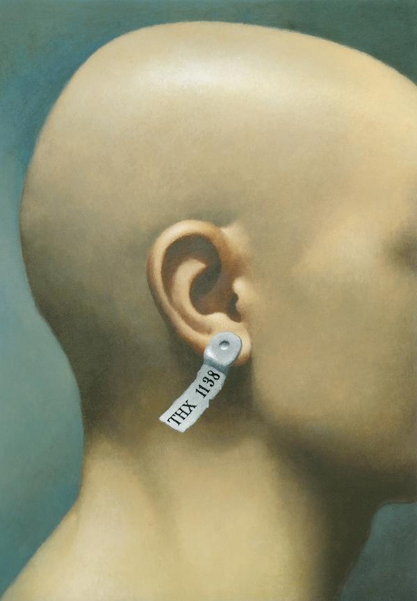 THX 1138 (1971) - Poster US - 1016*1500px