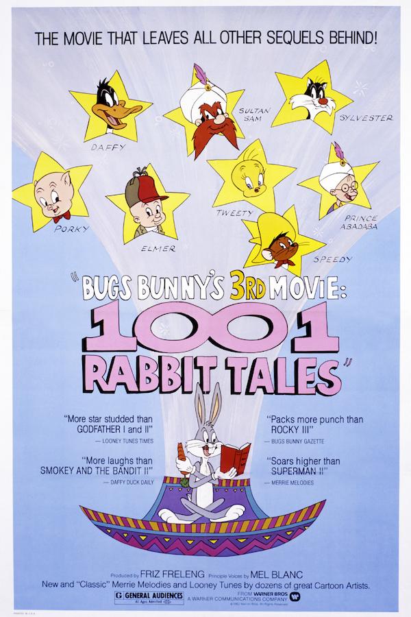Bugs Bunny's 3rd Movie: 1001 Rabbit Tales (1982) - Poster US - 960*1440px