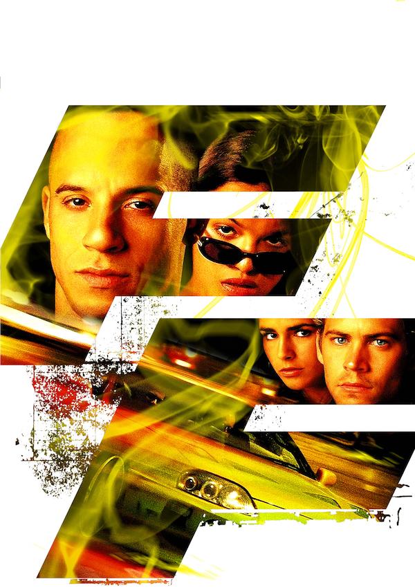 The Fast and the Furious (2001) - Poster US - 3333*4720px