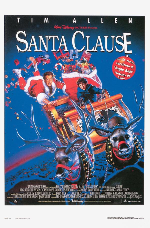 The Santa Clause (1994) - Poster US - 350*513px