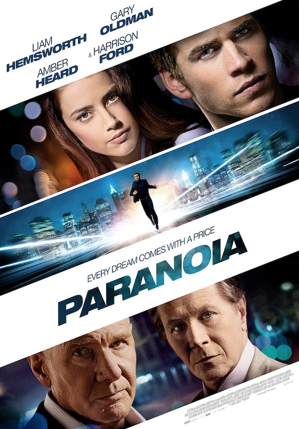 Paranoia (2013) - Poster US - 3493*5000px