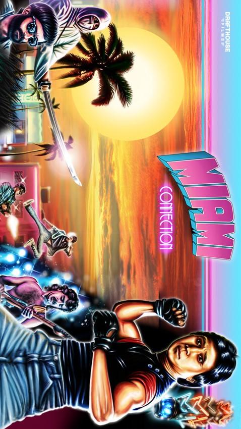Miami Connection (1987) - Poster US - 478*850px