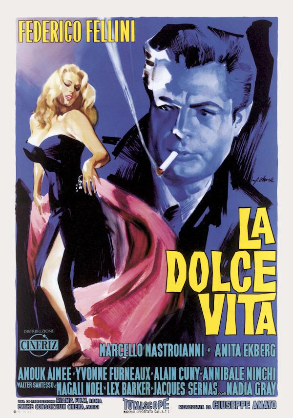 La dolce vita (1961) - Poster IT - 1400*2000px