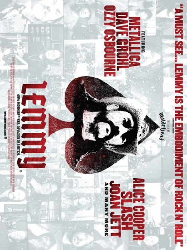 Lemmy (2010) - Poster UK - 600*800px