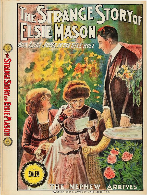 The Strange Story of Elsie Mason (1912) - Poster UK - 2261*3000px