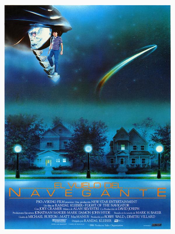 Flight Of The Navigator Movie Poster