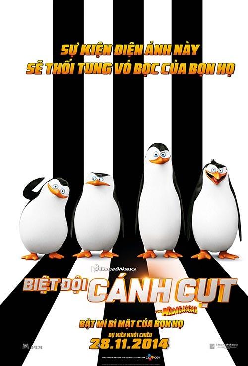 Penguins Of Madagascar 2014 Poster Us 33755000px