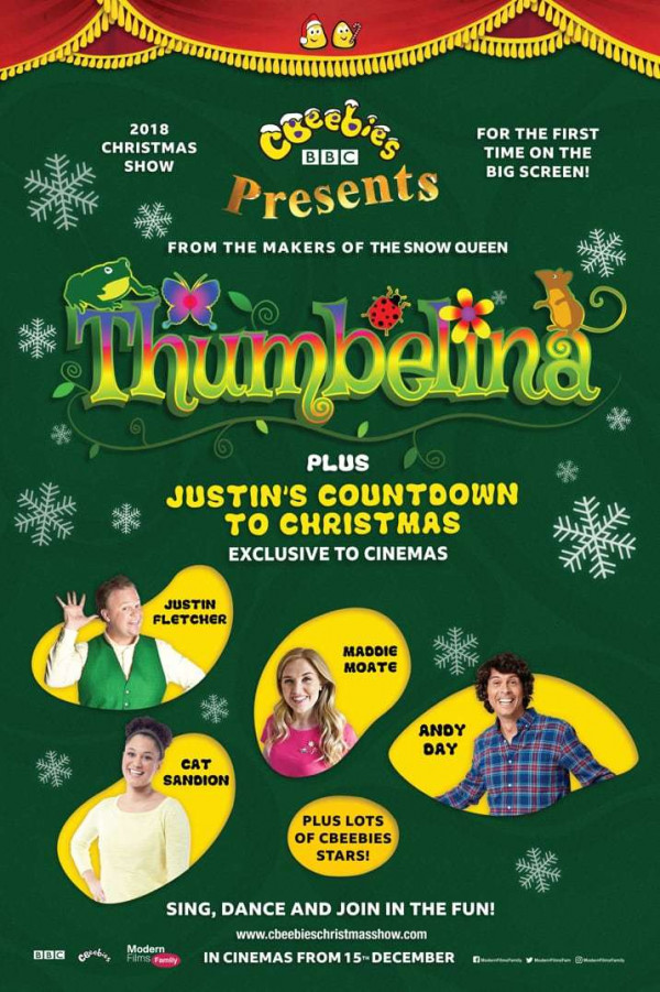 The CBeebies Christmas Show: Thumbelina (2018) - Poster UK - 716*1075px