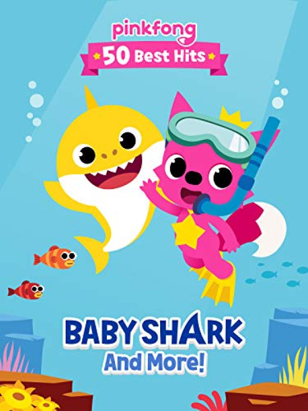Pinkfong 50 Best Hits: Baby Shark and More (2019) - Poster US - 375*500px