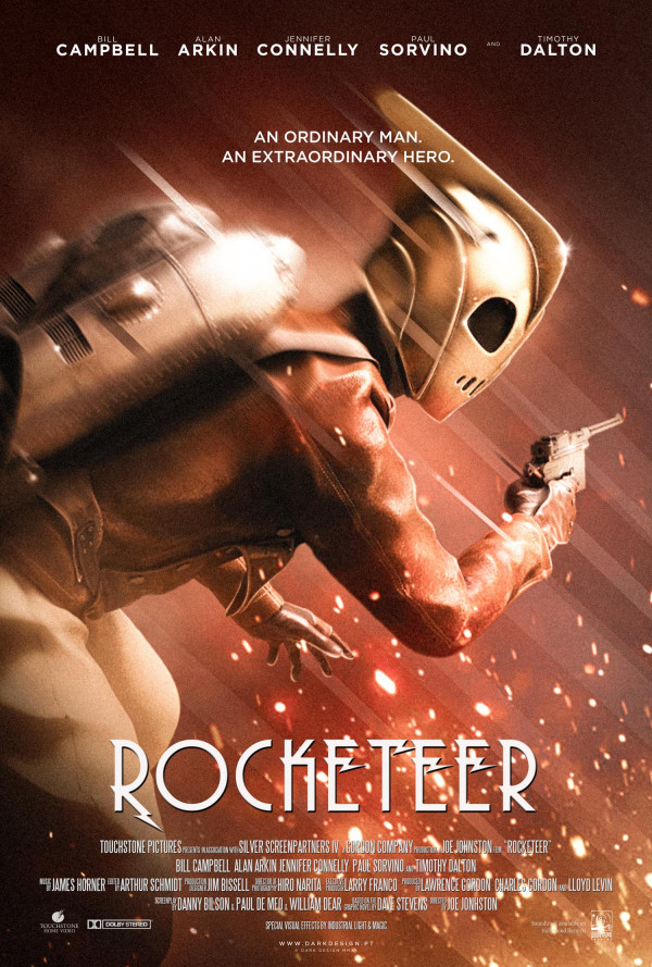 The Rocketeer (1991) - Poster US - 1500*2222px