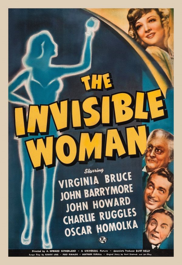 The Invisible Woman (1940) - Poster US - 1320*1920px