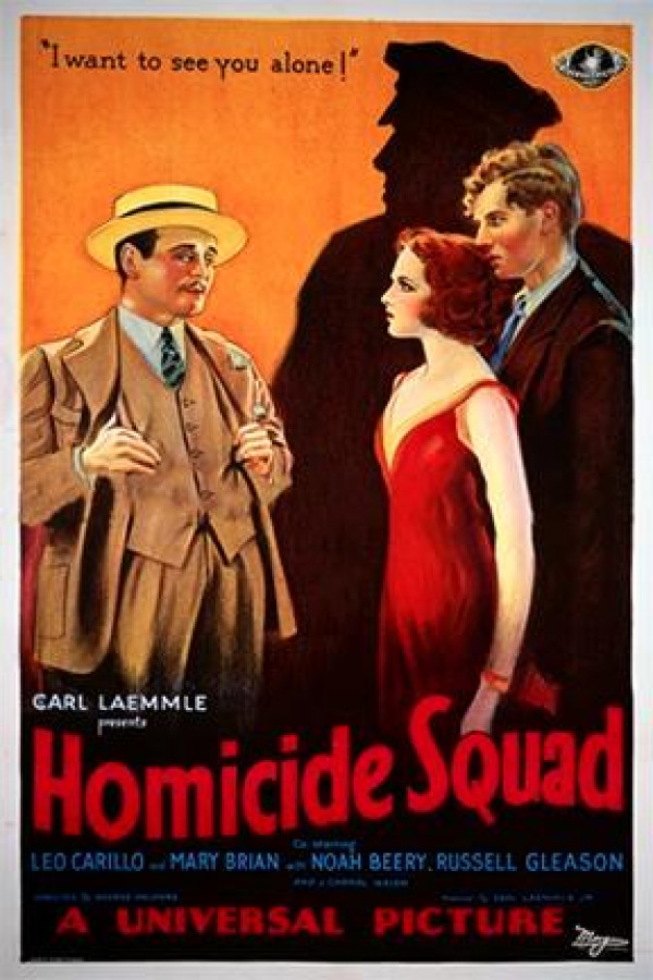 Homicide Squad (1931) - Poster US - 288*432px