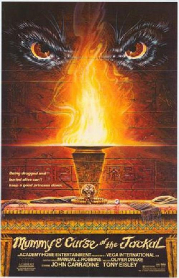The Mummy and the Curse of the Jackals (1986) - Poster US - 500*777px