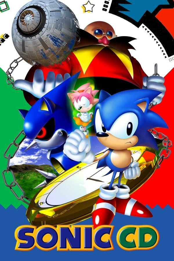 Sonic CD (1994) - Poster JP - 600*900px