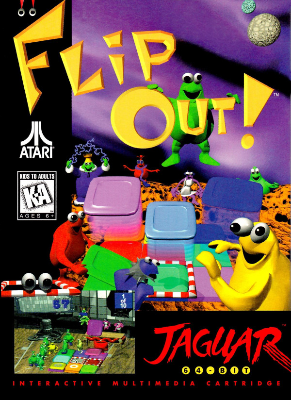 FlipOut! (1995) - Poster US - 1529*2099px