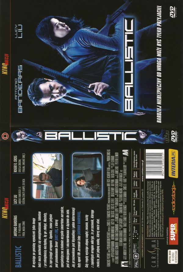 Ballistic: Ecks vs. Sever (2002) - Poster CZ - 1409*2220px