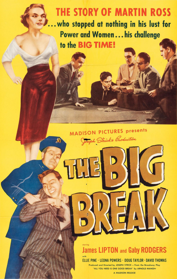 The Big Break (1953) - Poster US - 1746*2751px
