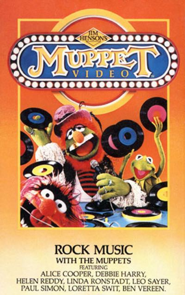 Muppet Video: Rock Music with the Muppets (1985) - Poster US - 400*636px